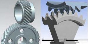 Finite element calculation of staggered helical gear – ZHY Gear