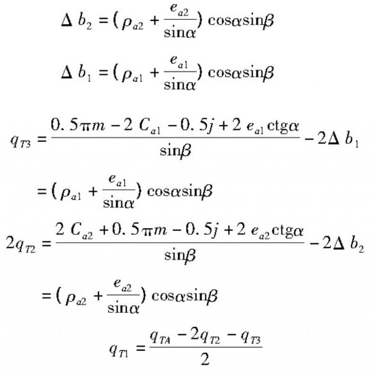 Calculation of axial pitch of six-circle arc helical gear – ZHY Gear