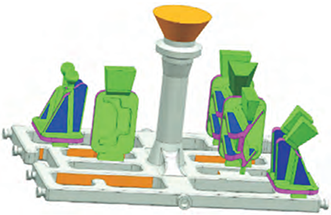 Design and optimization of casting process of special automobile ...