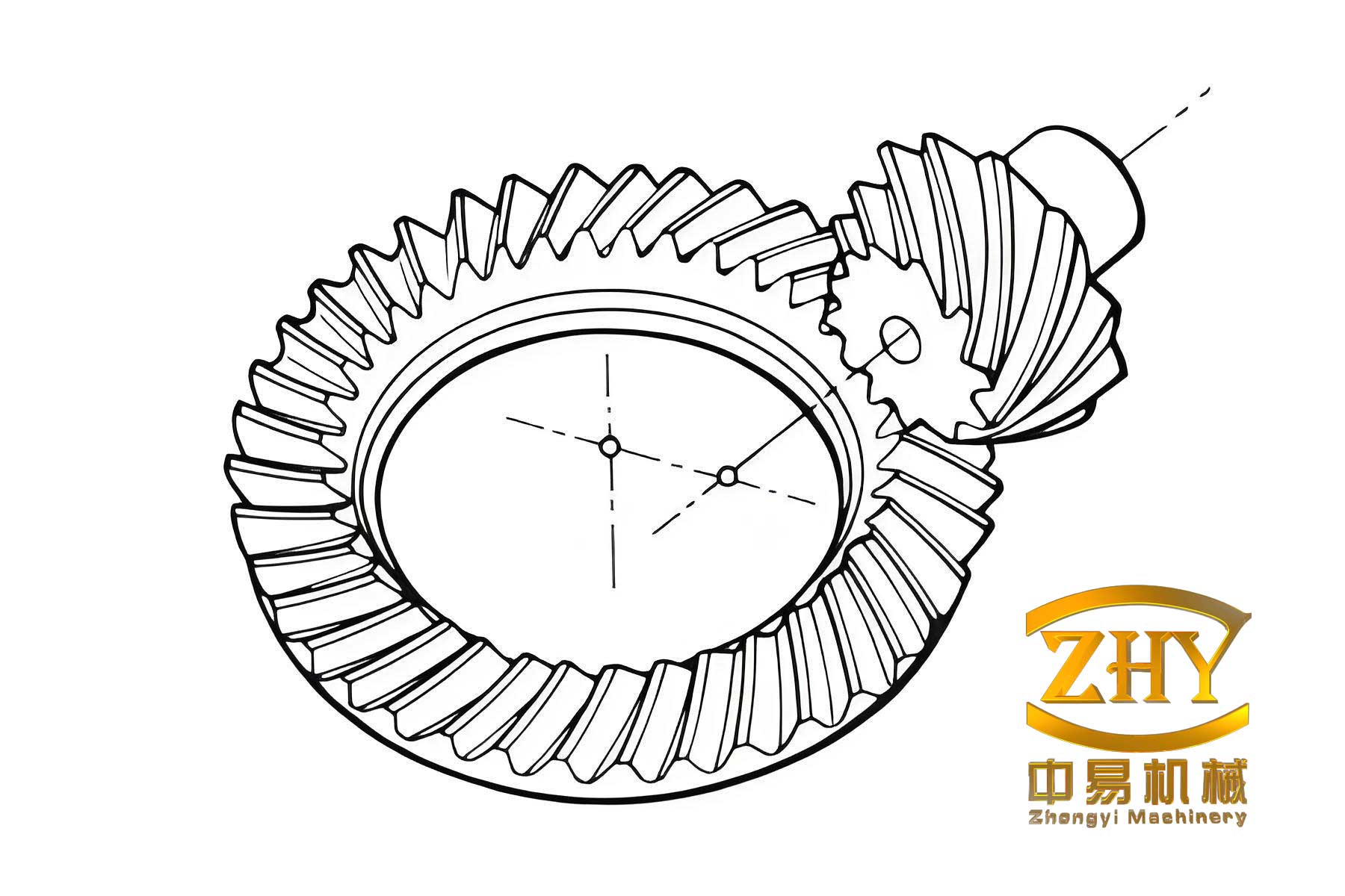 CAD System for Hypoid Gear Design and Manufacturing – ZHY Gear